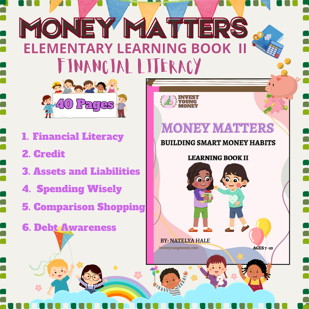 Elementary Financial Literacy Volume II Kids Educational Resources Lea ...